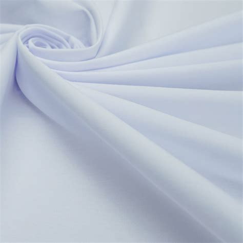 Tecido Tricoline Com Elastano Branco