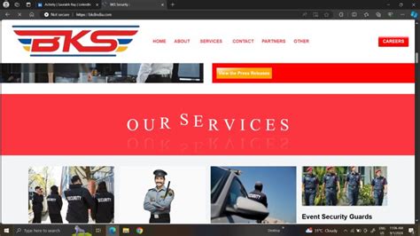 Saurabh Ray On Linkedin Hii This Is Security Guard Website Who Create