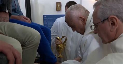 Papa Francisco Acudirá A Una Cárcel De Mujeres Para El Lavado De Los