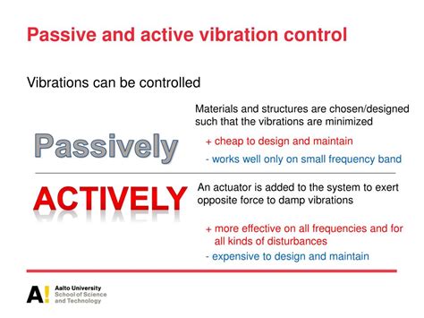 Ppt Vibration Control Powerpoint Presentation Free Download Id 2462447