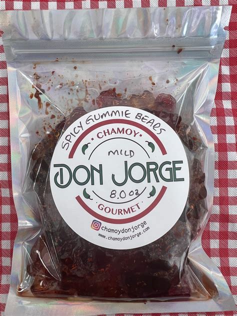 Spicy Gummie Bears Mild Large Chamoy Don Jorge