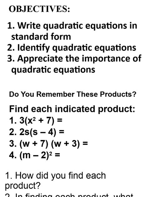 Illustrate Quadratic Equation Pdf Equations Quadratic Equation