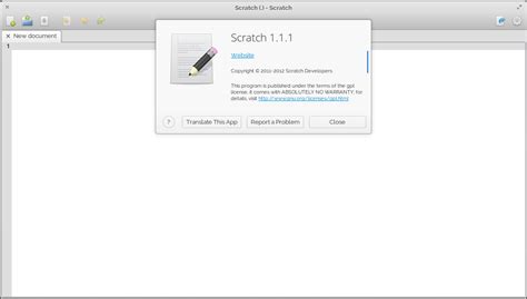 scratch simple editor by elementaryos devs