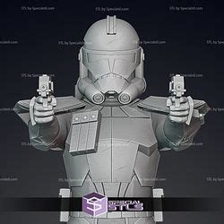 Animated ARC Trooper Pose 3 Ready To 3D Print SpecialSTL