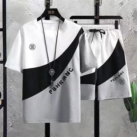 남성용 후드 골프웨어 2 피스 세트 말본 골프 티셔츠 우타 골프 반바지 수트 여름 골프웨어 aliexpress