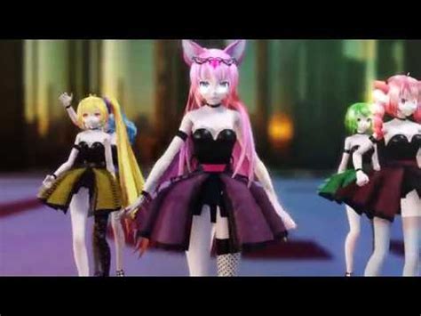 [MMD] Miku, Luka, Gumi, Teto & Neru - Fake Doll (Thank you for 200+ subscribers) - YouTube