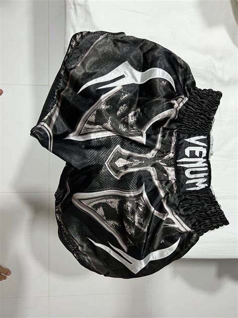 Venum Gladiator Muay Thai Shorts Mens Fashion Activewear On Carousell