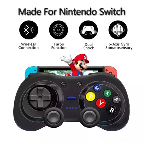 Wireless Switch Controller Joystick Bluetooth Game Grandado