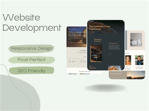 Website Landing Page Portfolio Wordpress React Javascript Html