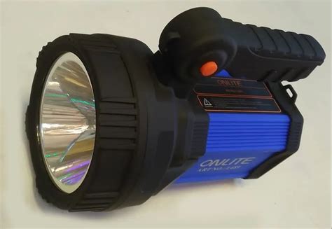 Plastic Led Flashlight Rechargeable Tourch Battery Type Lithium Ion