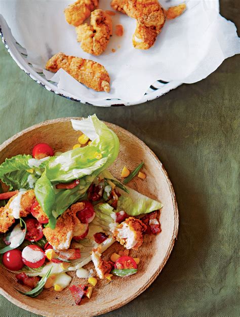 Tarragon Salad With Southern Fried Chicken From Salmagundi By Sally Butcher