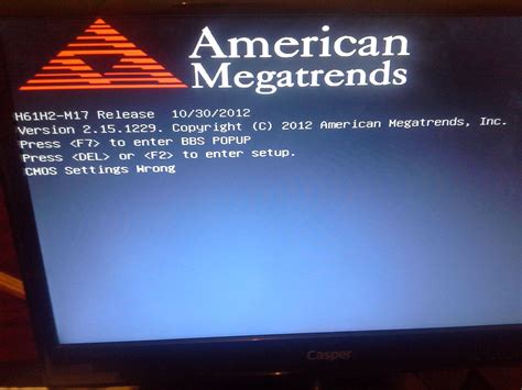 H61H2 M17 Açılışta Cmos Settings Wrong Sorunu Technopat Sosyal