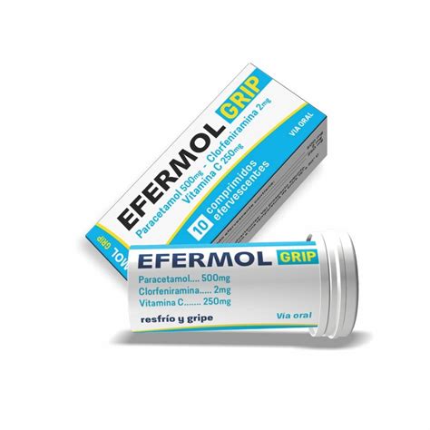 Efermol Grip Tubo X 10 Comp Eferv — Farmacenter