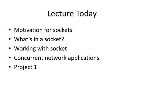 PPT Socket Programming PowerPoint Presentation Free Download ID