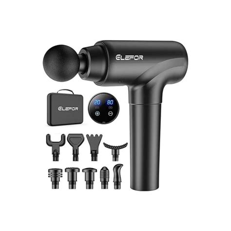 Massage Gun With 10 Massage Heads And 20 Speeds Simplexdeals