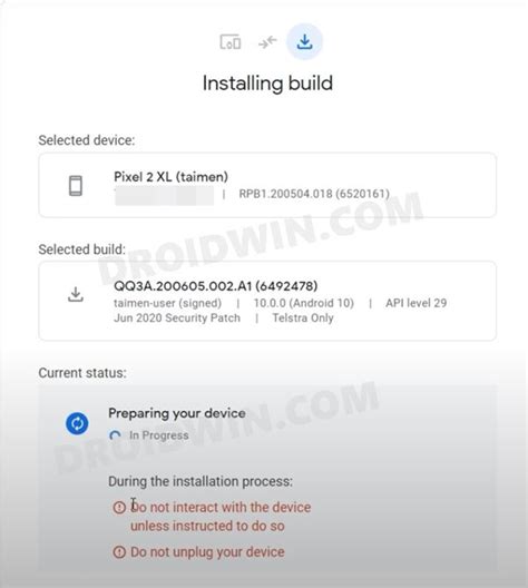 How To Downgrade Pixel Devices Via Android Flash Tool Droidwin