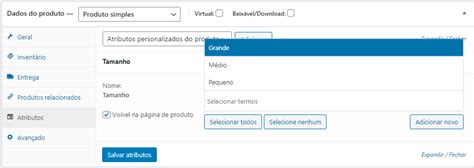 Como Gerenciar Categorias Tags E Atributos De Produtos Documentation WooCommerce