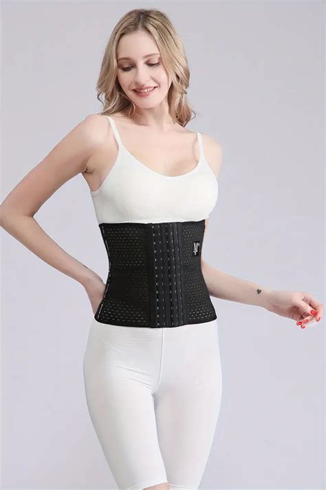 Waist Trainer Tummy Wrap Hollow Breathable Tummy Control Temu
