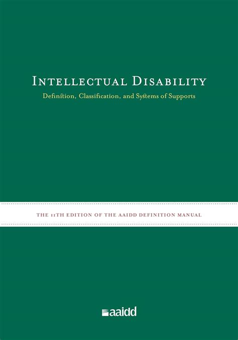 Amazonfr Intellectual Disability Definition Classification And