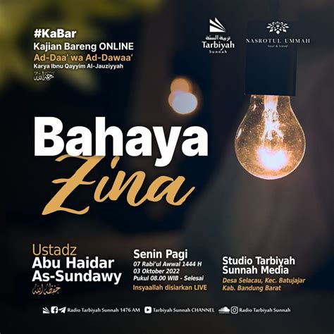 Bahaya Zina Ustadz Abu Haidar As Sundawy Yayasan Tarbiyah Sunnah