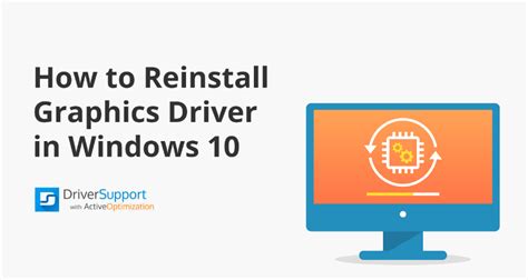 How To Reinstall Graphics Drivers In Windows