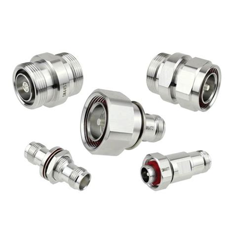 Unmated and mated IP67 adapters up to 6 GHz ...