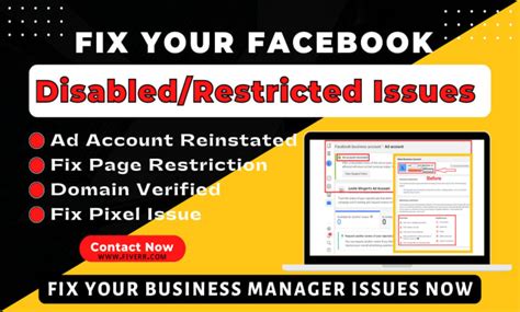 Fix Disable Facebook Business Manager Issues Fix Ad Account Setup Fb