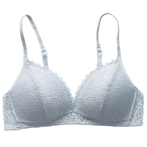 Brief Sets Without Underwire Bra And New Lace Sexy Triangle Cup Bra