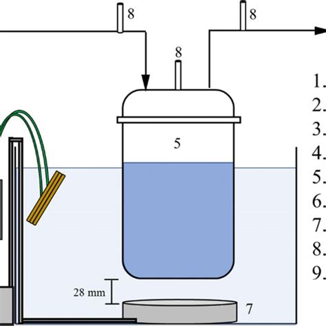 Schematic Diagram Of The Experimental Apparatus Us Ultrasound