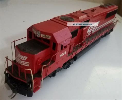 Athearn Ho Scale Locomotive Soo Line 6046 Sd60 Custom Built Dummy Unit