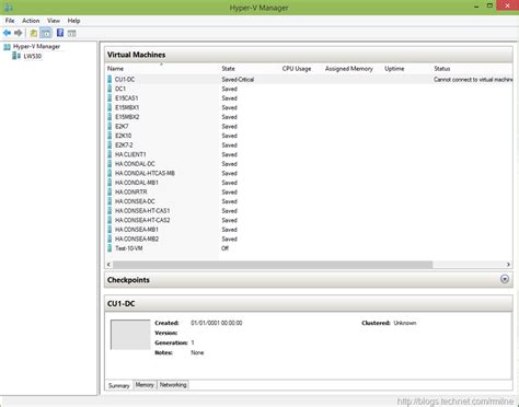 Windows 10 Preview Vms Missing In Hyper V Manager 250 Hello