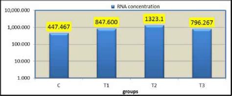 Shows The Total RNA Concentration Ng L In The Testis Tissue Of Male Download Scientific