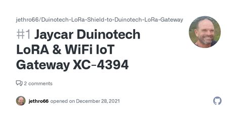 jaycar duinotech lora and wifi iot gateway xc 4394 · issue 1 · jethro66