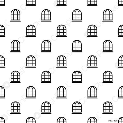 Big Window Frame Pattern Vector Seamless Stock Vector 5736284 Crushpixel