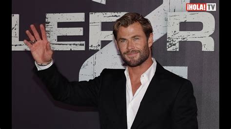 Chris Hemsworth Paralizó Madrid En El Estreno De Su Nuevo Protagónico