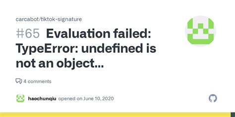Evaluation Failed Typeerror Undefined Is Not An Object Evaluating
