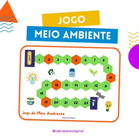 Jogo do Meio Ambiente Loja atividades pedagógicas Clarissa Neves