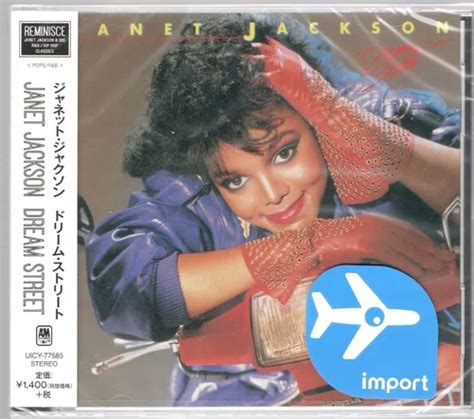 Cd Janet Jackson Dream Street Cd Japones Rarissimo Frete Grátis