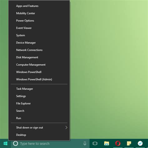 Windows Winx Menu Edit All The Ways To Customize The Winx Menu In