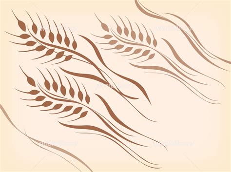 小麦 麦 ロゴマークイラスト イラスト素材 7077308 フォトライブラリー Photolibrary