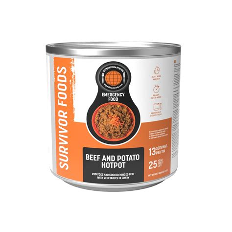 Beef And Potato Hotpot Survivor Foods Range Expedition Foods