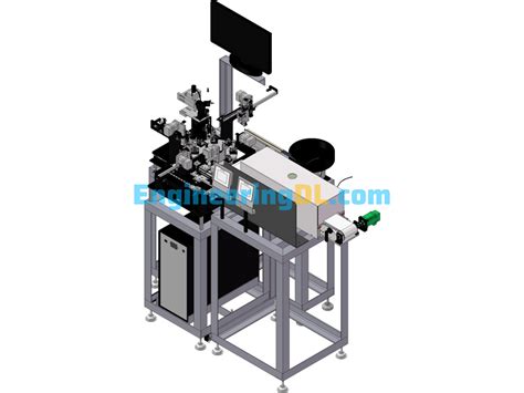 Inductor Assembly Welding Dispensing Machine Solidworks 3d Exported