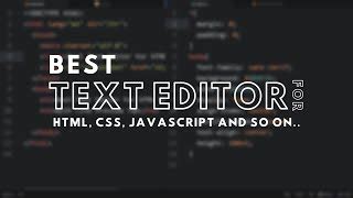 Best Ide For Javascript Css Html Lasopachocolate