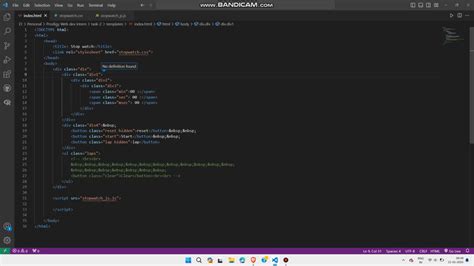 Karnika C S On Linkedin Prodigy Webdevelopment Stopwatchapp Html