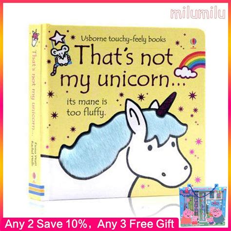 เปรียบเทียบราคา Usborne 3d หนังสือภาษาอังกฤษ Thats Not My Unicorn
