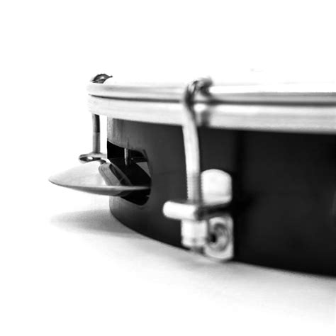 Pandeiro Profissional Torelli Couro 10 Polegadas Preto O Acústico Referência Em Instrumentos