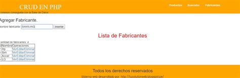 Como Hacer Un Crud En Php Y Mysql Codigo Fuente Gratis
