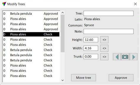 Modify Tree Cells