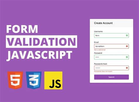 Client Side Form Validation In Js How To Guide