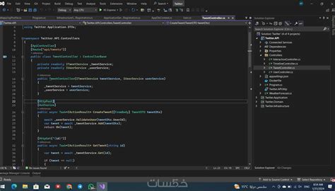 إنشاء api بالدوتنت عرض وإنشاء وتعديل ومسح crud خمسات